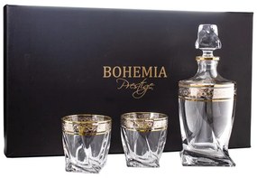 BOHEMIA QUADRO GOLD-PLATINUM WHISKY SADA 1+6 KS