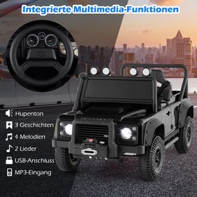 Costway Elektrické autíčko Land Rover Defender dětské elektrické vozítko