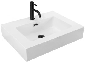 Rea Alison, umyvadlo na desku 610x460x120 mm, bílá lesklá, REA-U6021