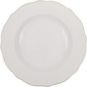 24dílná sada talířů z porcelánu Kutahya Francis
