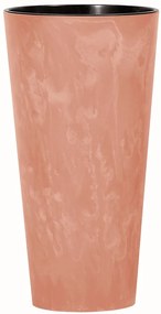PRO Květináč s vkladem TUBUS SLIM BETON EFFECT terakota 30 cm