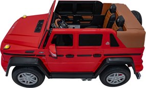 Elektrické autíčko Mercedes Benz MAYBACH G650 STRONG červené