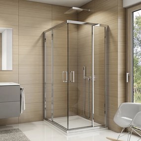 SanSwiss Ronal TOP-LINE 120 cm pravé sprchové dveře sklo Durlux TED2D12000422