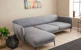 Hanah Home Rohová pohovka VENUS šedá levá 825BLC2767