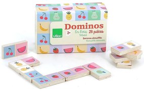 Vilac Dřevěné domino Ovoce a zelenina Sarah Betz