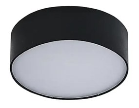 LED stropní svítidlo Monza R 22 CCT černé s dálkovým ovladačem