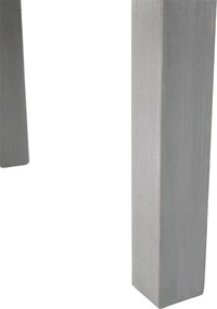 Dřevěná zahradní lavička, šedá, 150 cm, FABLA