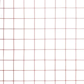 Pletivo ke kurníku ocel PVC vrstva 25 x 1,5 m červené 143679
