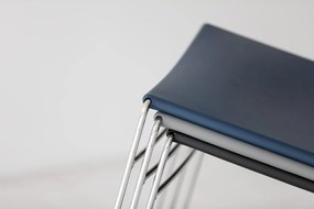 Rim stohovatelná židle Redonda Barva: Bílá, Provedení: bílý plast