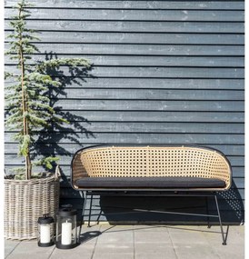 House Nordic Set 4 proutěných květináčů CAOR 4401070
