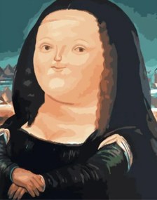 Malování podle čísel gaira fernando botero - mona lisa m991756