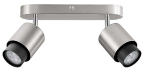 LED nikl designové stropní svítidlo Ison 2