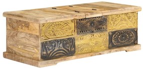 Konferenční stolek 100 x 50 x 35 cm masivní mangovníkové dřevo 247881