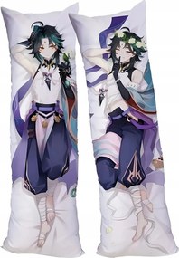 Polštář S Povlakem 150 X 50 CM Dakimakura Anime Xiao Genshin Impact Vložka