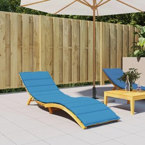 vidaXL Poduška na lehátko 200 x 60 x 3 cm oxfordská látka [314217] Barva: Modrá