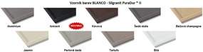 Granitový dřez Blanco ZENAR XL 6 S Silgranit kávová dřez vpravo s excentrem 516023