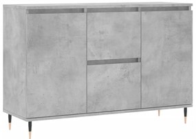 vidaXL Příborník betonově šedý 104 x 35 x 70 cm kompozitní dřevo