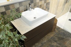 Sapho Balena BH7013 keramické umyvadlo 48 x 13,5 x 37 cm na desku