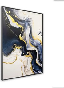 Obraz s ručně malovanými prvky s rámem/na plátně 70x100 cm Sky – Styler