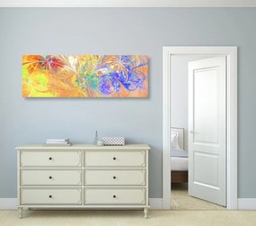 Obraz symfonie barev - 150x50 cm