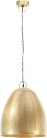 Industriální závěsné svítidlo 25 W mosazné kulaté 42 cm E27 320556