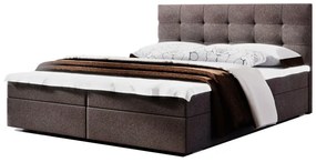 Čalouněná postel FADO 2 + rošt + matrace, 160x200, Cosmic 800