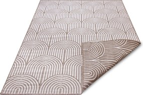Kusový koberec Pangli 105850 Linen – na von aj na doma, 80x150, hnedá, chodba / predsieň, Hanse Home