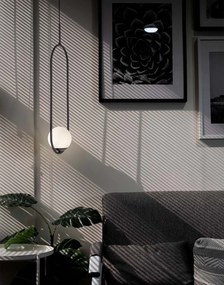Jednoduchá závěsná lampa se stínidlem K-5100 Parva