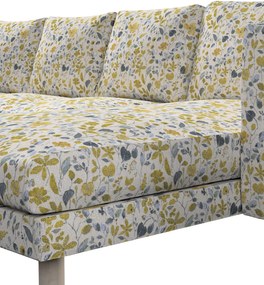 Potah na pohovku IKEA Norsborg 4-místná se šezlongem barva žlutá látka pletený vzor, vzorované