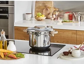 Tlakový hrnec Tefal Clipso Minut Natural P4620772 o objemu 6 l