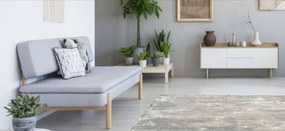 Berfin Dywany, Kusový koberec Vals 8125 Grey, 80x150, šedá, kancelář