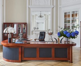 Velký kancelářský psací stůl Imperial, 330 cm