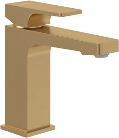 Villeroy & Boch Architectura Square - Umyvadlová baterie s výpustí, kartáčované zlato TVW12500100076