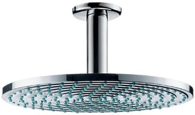 Hansgrohe Raindance - Hlavová sprcha 240, 1 proud, přívod od stropu 10 cm, chrom 27477000