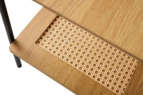 Designový odkládací stolek Lakshmana II 45 cm přírodní dub
