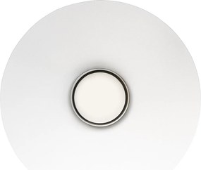 Nástěnné svítidlo Capital, 1x bílé kovové stínítko, (fi 21cm), w