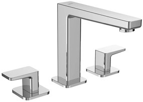 Sapho TURSI tříprvková stojánková umyvadlová baterie bez výpusti chrom TI017