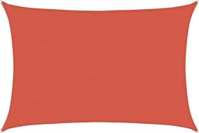 Stínící plachta 160 g/m² cihlová 5 x 7 m HDPE 311357
