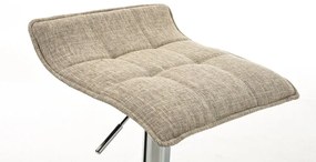Bhm germany Barová židle Madison, textil, krémová