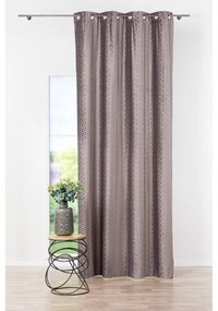 Hnědý závěs 140x260 cm Casal – Mendola Fabrics
