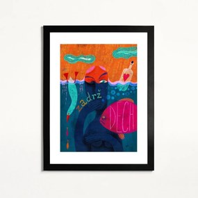 Magda Andresová | Zadrž dech Rám: Černý, Velikost: 30 x 20 cm