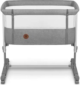 LIONELO Postýlka Aurora 3v1 Grey Concrete
