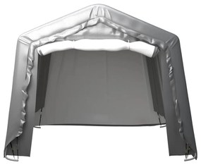 vidaXL Úložný stan 300 x 300 cm ocel šedý