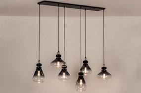 Závěsné designové svítidlo Acapulco Bulb Nero 6