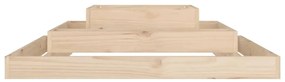 Truhlík 110 x 110 x 27 cm masivní borové dřevo,  823871