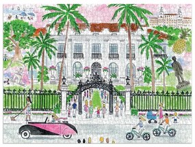 Galison Puzzle Slunečný den v Palm Beach 1000 dílků