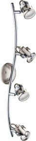 XXXLutz STROPNÍ BODOVÉ OSVĚTLENÍ, 64,5/10/10 cm Eglo - Online Only svítidla - 003348316501