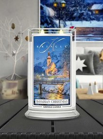 Kringle Candle svíčka Bavarian Christmas (sójový vosk), 623 g