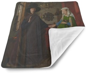 Sablio Deka pro miminko Svatba manželů - Jan van Eyck - 80x100 cm