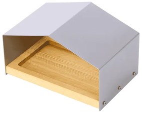 Krmítko pro ptáky - STŘEDNÍ ✔ Futuristická stříbrná